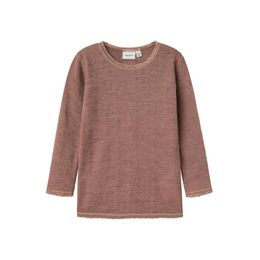 name it Shirt 'NMFWang' Mädchen Größe 92 altrosa