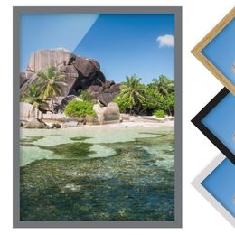 Bilderwelten Bild mit Rahmen La Digue