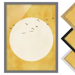 Bilderwelten Bild mit Rahmen Reise zur ewigen Sonne