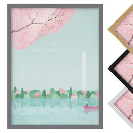 Bilderwelten Bild mit Rahmen Reiseposter - Washington DC