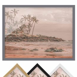 Bilderwelten Bild mit Rahmen Aloha Hawaii Strand