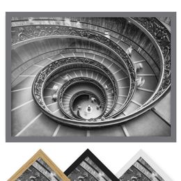 Bilderwelten Bild mit Rahmen Bramante Treppe