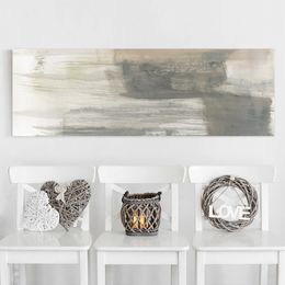 Bilderwelten Leinwandbild - Panorama Ein Hauch von Pastell I