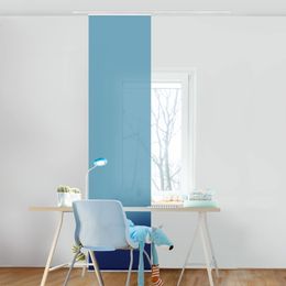 Bilderwelten Schiebegardine Set Meerblau