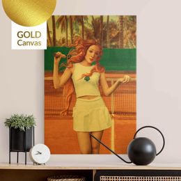Bilderwelten Leinwandbild Tennis Venus
