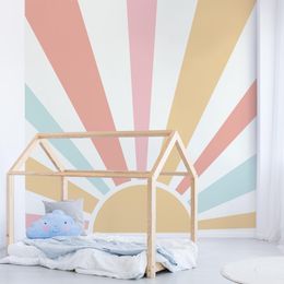 Bilderwelten Fototapete Boho Sonne Pastell