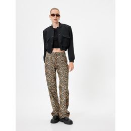KOTON Jeans female Brown size 25