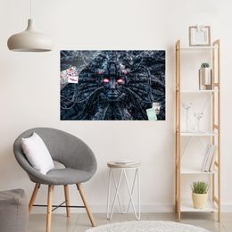 Bilderwelten Glasbild Menschliche Maschine