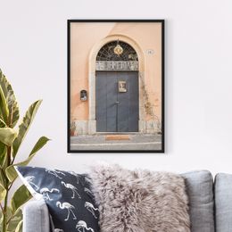 Bilderwelten Bild mit Rahmen Bibliothek in Italien