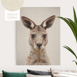 Bilderwelten Leinwandbild K&auml;nguru Knut