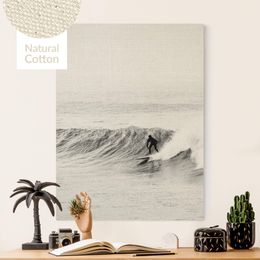 Bilderwelten Leinwandbild Zeit zum Surfen