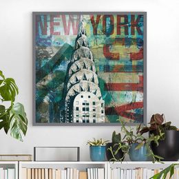 Bilderwelten Bild mit Rahmen NY Graffiti II