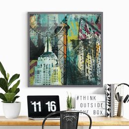 Bilderwelten Bild mit Rahmen NY Graffiti