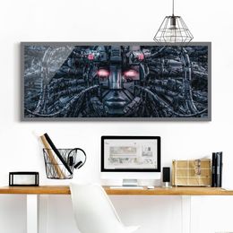 Bilderwelten Bild mit Rahmen Menschliche Maschine