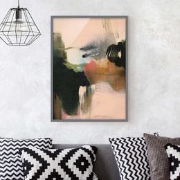 Bilderwelten Bild mit Rahmen Tiefer Bach