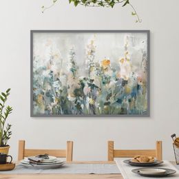 Bilderwelten Bild mit Rahmen Rustikaler Garten