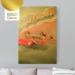 Bilderwelten Leinwandbild Himmlischer Drive-In