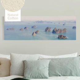 Bilderwelten Leinwandbild Inseln im Meer