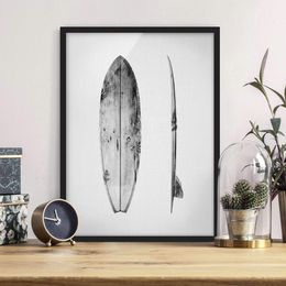 Bilderwelten Bild mit Rahmen Surfboard