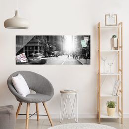 Bilderwelten Glasbild Lebhaftes New York