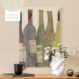Bilderwelten Leinwandbild - Hochformat Wein & Spirituosen IV