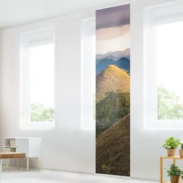 Bilderwelten Schiebegardine Schokoladenh&uuml;gel Landschaft