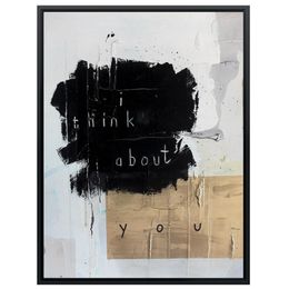 Bilderwelten Leinwandbild I think about you