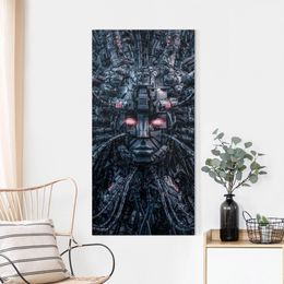 Bilderwelten Leinwandbild Menschliche Maschine