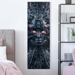 Bilderwelten Leinwandbild Menschliche Maschine