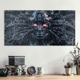 Bilderwelten Leinwandbild Menschliche Maschine