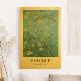 Bilderwelten Leinwandbild Vincent van Gogh - Mandelbl&uuml;te - Museumsedition