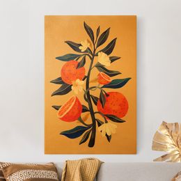 Bilderwelten Leinwandbild Orangenbaum