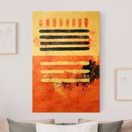 Bilderwelten Leinwandbild Fingerfarbe