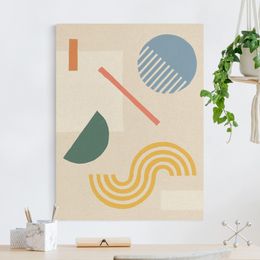 Bilderwelten Leinwandbild Formen und Farben II