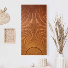 Bilderwelten Leinwandbild Boho Japan Sonne