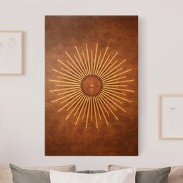 Bilderwelten Leinwandbild Boho Sonne II