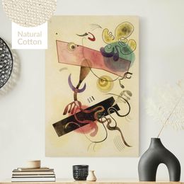 Bilderwelten Leinwandbild - Hochformat Wassily Kandinsky - Taches