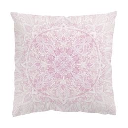 Bilderwelten Dekokissen Mandala Aquarell Ornament rosa