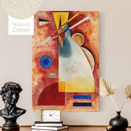 Bilderwelten Leinwandbild - Hochformat Wassily Kandinsky - Ineinander