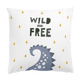 Bilderwelten Dekokissen Dino Liebe - Wild and Free