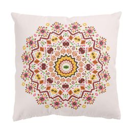 Bilderwelten Dekokissen Azteken Boho Mandala in Bunt