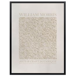Bilderwelten Leinwandbild William Morris - Willow Pattern Beige