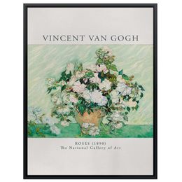 Bilderwelten Leinwandbild Van Gogh - Rosen