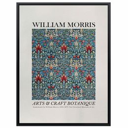 Bilderwelten Leinwandbild William Morris - Snakeheads