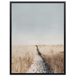 Bilderwelten Leinwandbild Der Weg zum Strand