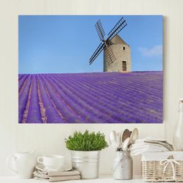 Bilderwelten Leinwandbild - Querformat Lavendelduft in der Provence