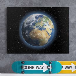 Bilderwelten Leinwandbild - Querformat My Earth