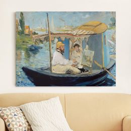 Bilderwelten Leinwandbild Edouard Manet - Die Barke