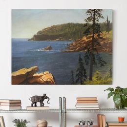 Bilderwelten Leinwandbild - Querformat Albert Bierstadt - California Coast