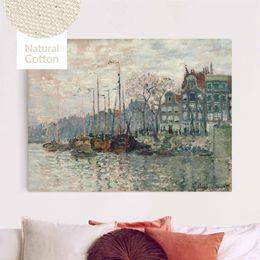 Bilderwelten Leinwandbild Claude Monet - Kromme Waal Amsterdam